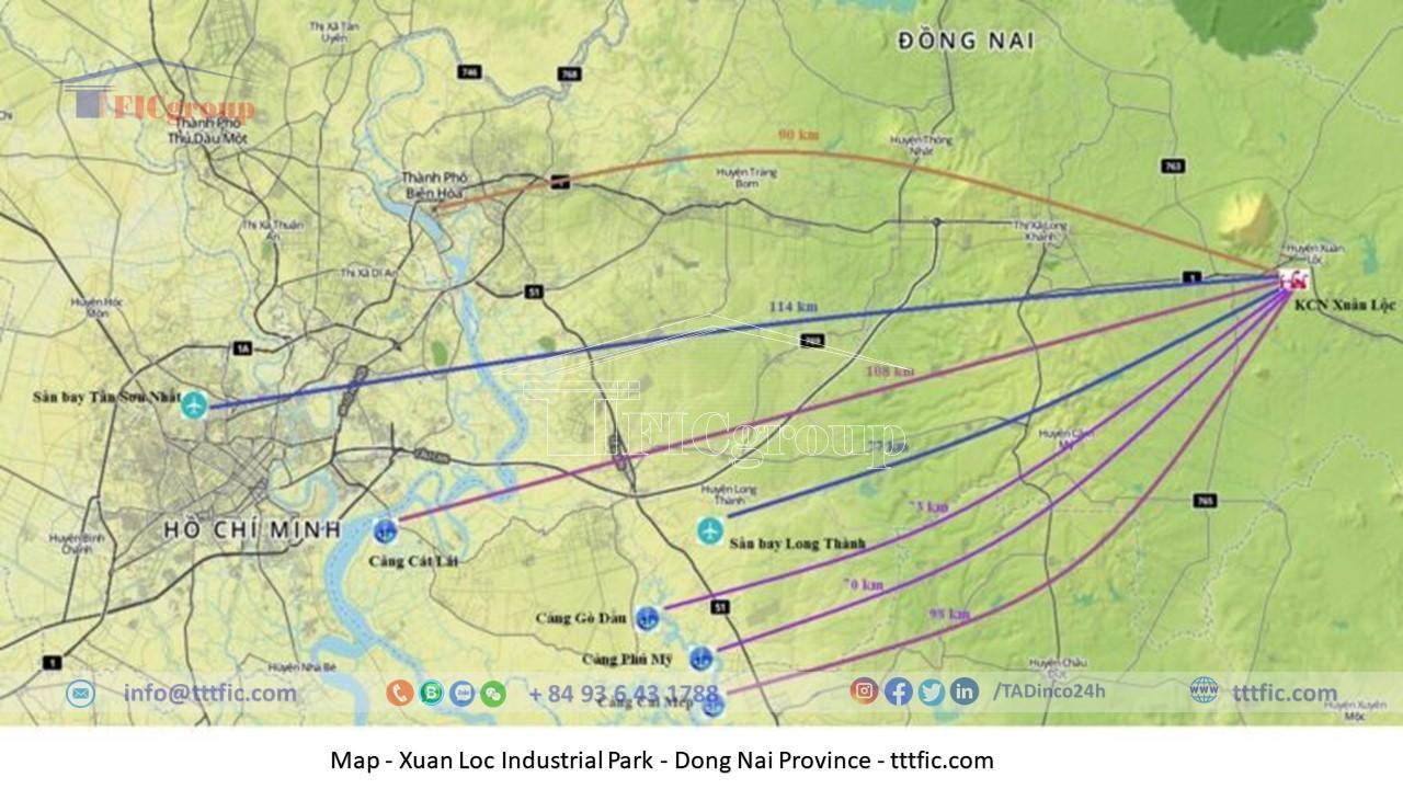 Xuan Loc Industrial Park - Dong Nai, TTTFIC GROUP