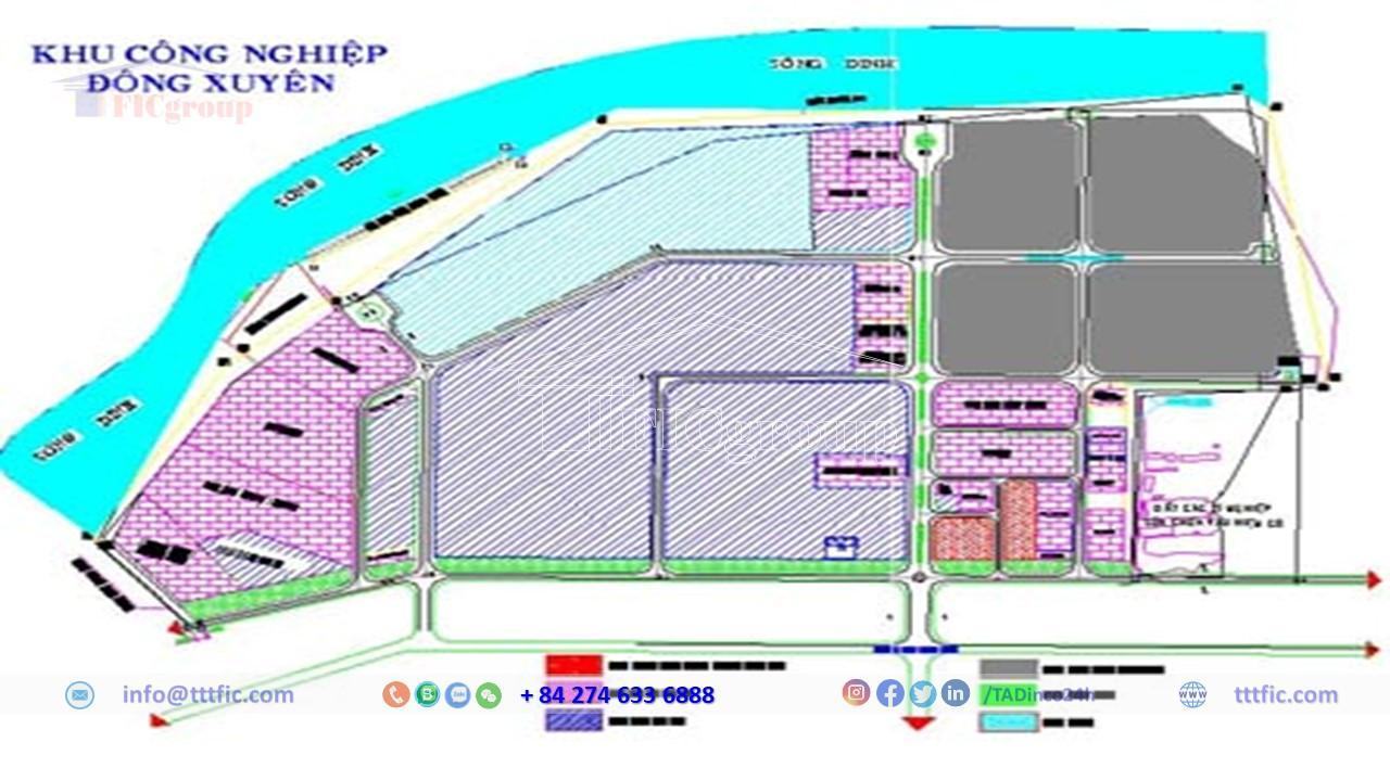 Dong Xuyen Industrial Park - Ba Ria-Vung Tau, TTTFIC GROUP
