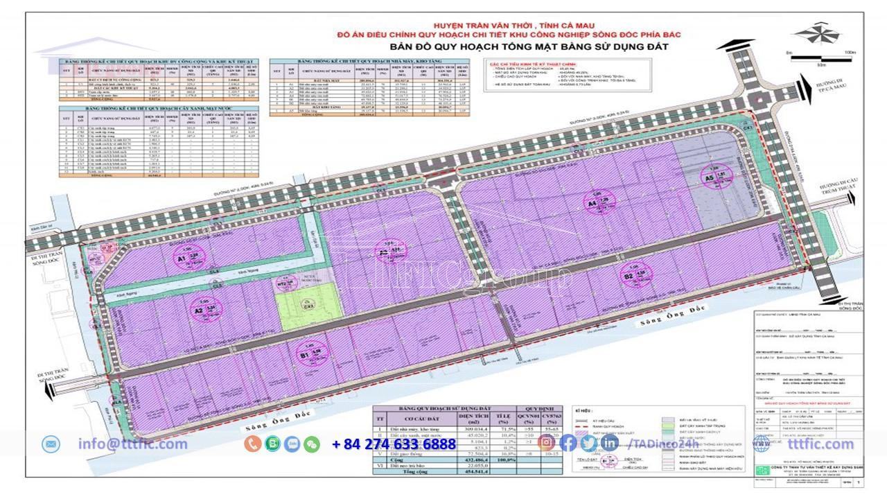Song Doc Industrial Park - Ca Mau, TTTFIC GROUP