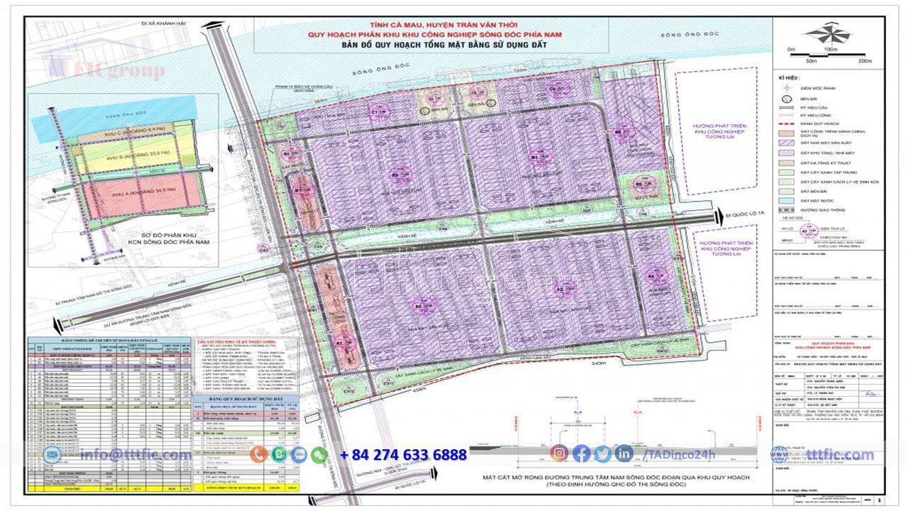Song Doc Industrial Park - Ca Mau, TTTFIC GROUPTTTFIC GROUP
